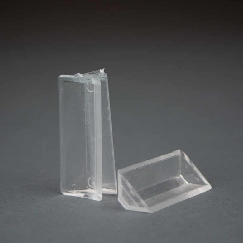 Craftics Clear Acrylic Corner Block | Lustercraft Plastics