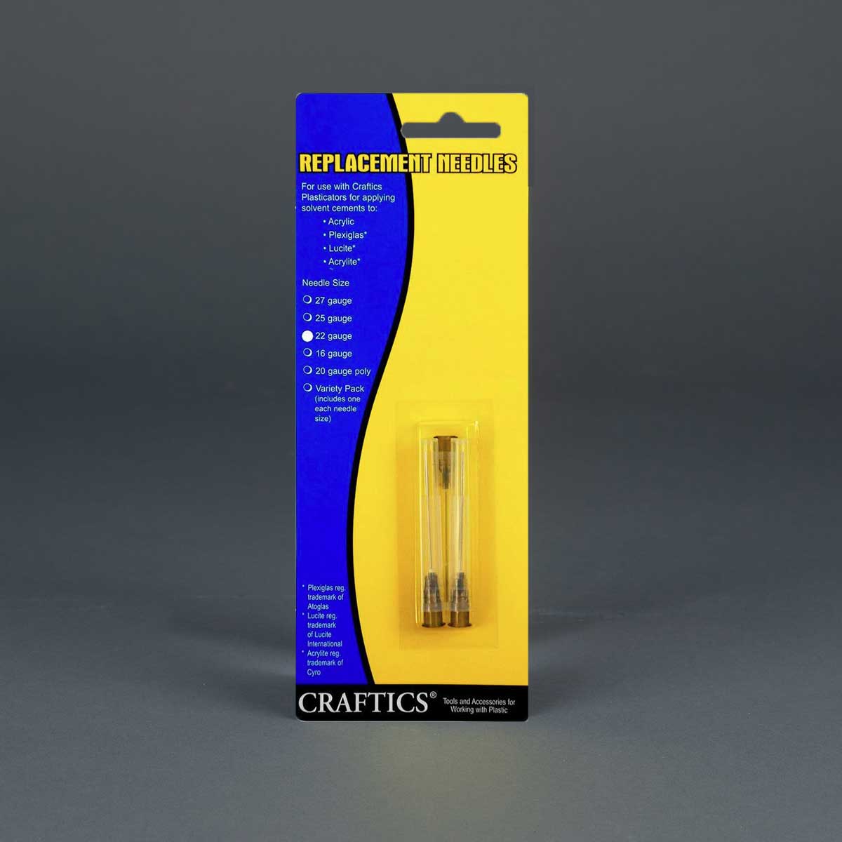 Craftics 1/2oz. Plasticator Bottle with 22ga. Needle | Lustercraft Plastics