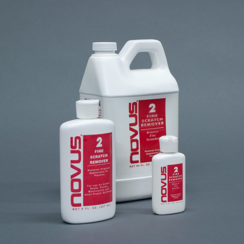Novus Plastic Polish No. 2 Fine Scratch Remover | Lustercraft Plastics
